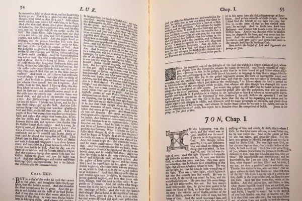 1378 Wycliffe NT: First Printed Edition (1731) • TheBibleMuseum.com