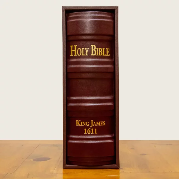1611 King James Bible Super Deluxe Leather Pulpit Folio Size Edition