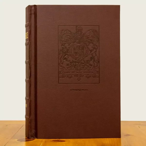 1611 King James Kjv Bible Deluxe Synthetic Leather Puilpit Folio