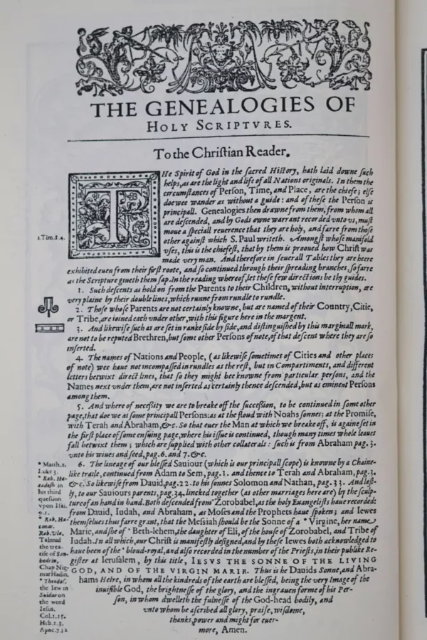 1769 Oxford “Standard” Revision of the 1611 KJV Bible • TheBibleMuseum.com