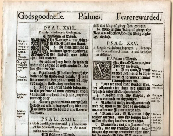 1611 King James Pulpit Bible: Psalm Special 1 for $99, 5 for $449 ...