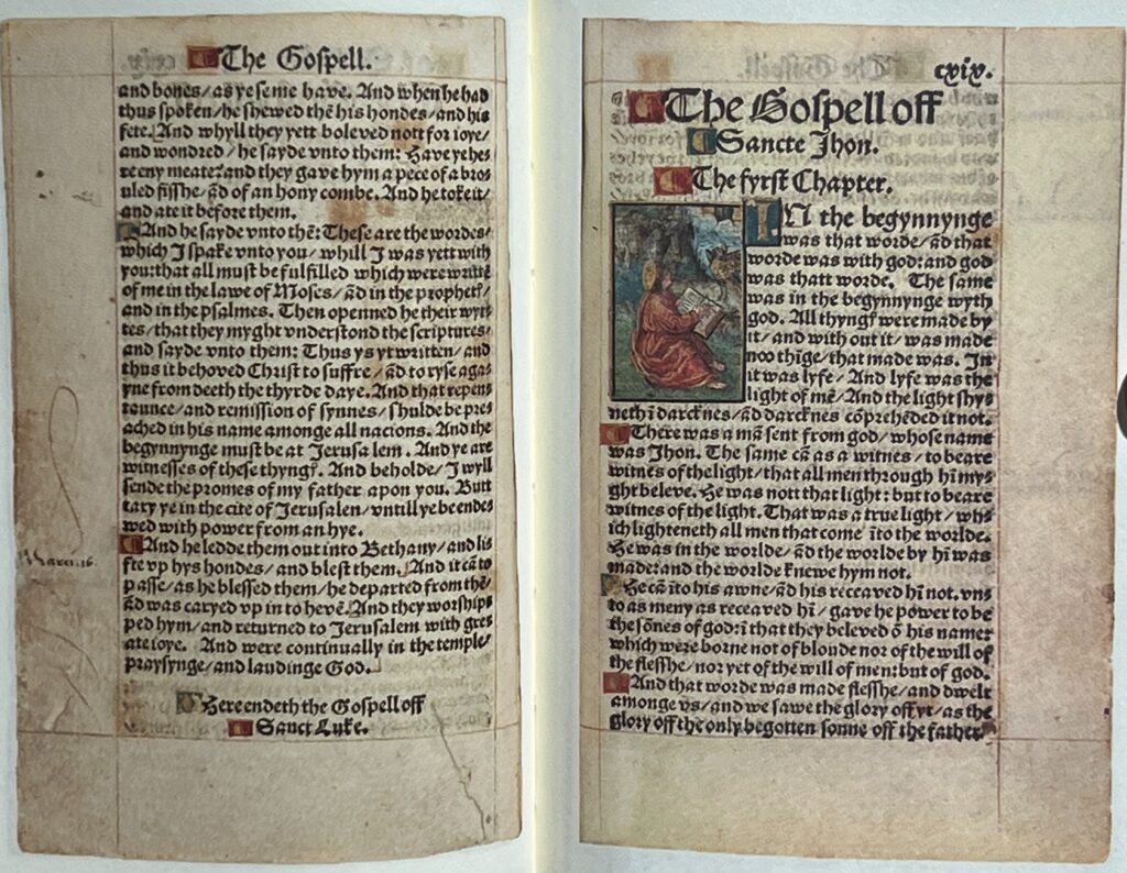 1526 Tyndale NT - 1537 Matthews Bible - 1611 King James - Original KJV ...