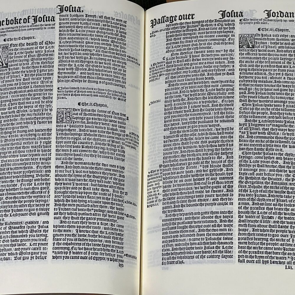 1526 Tyndale NT - 1537 Matthews Bible - 1611 King James - Original KJV ...