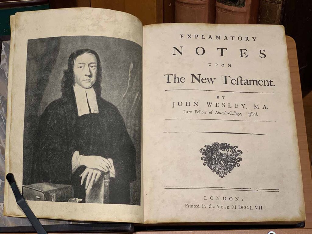 1757 John Wesley 2nd Edition Notes upon the N.T. • TheBibleMuseum.com