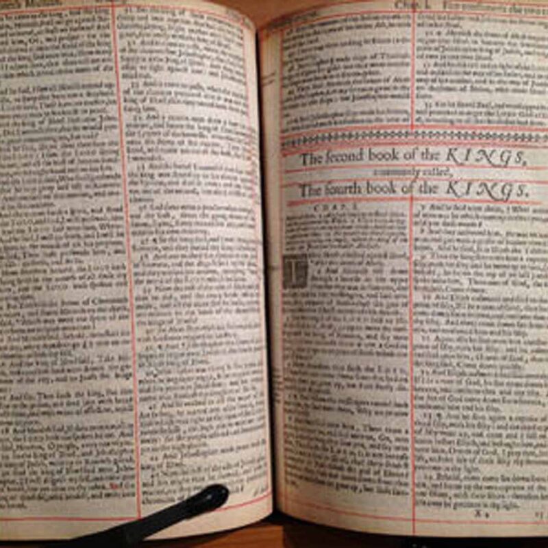 1637 King James Bible • TheBibleMuseum.com